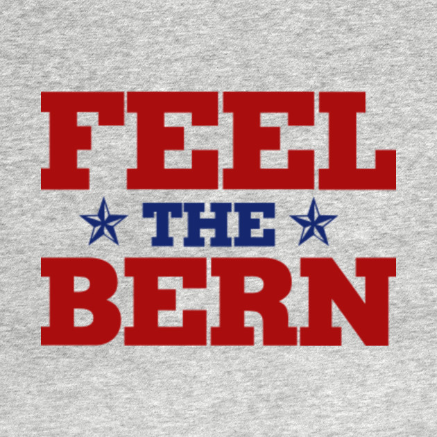 Feel The Bern Bernie Sanders 2016 Democrat Crewneck Sweatshirt